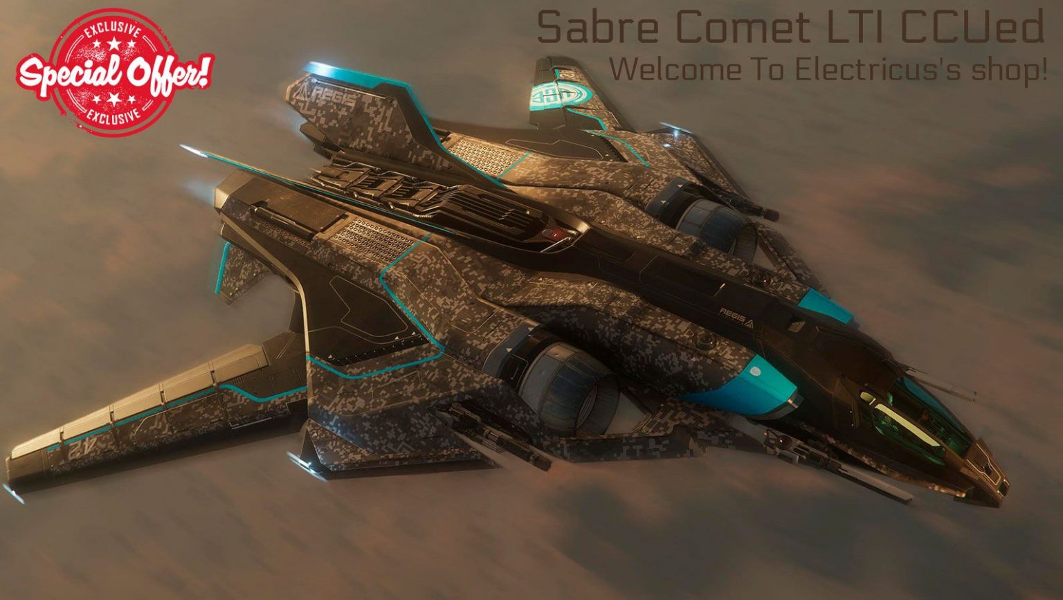Sabre Comet LTI ССUed Ship - Star Citizen - Electricus's Hangar - Star ...